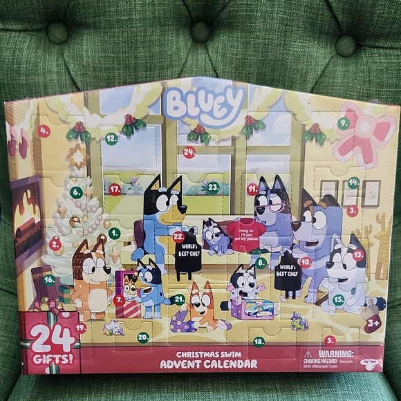Bluey | Toys | Bluey Christmas Swim Advent Calendar Multicolor | Poshmark